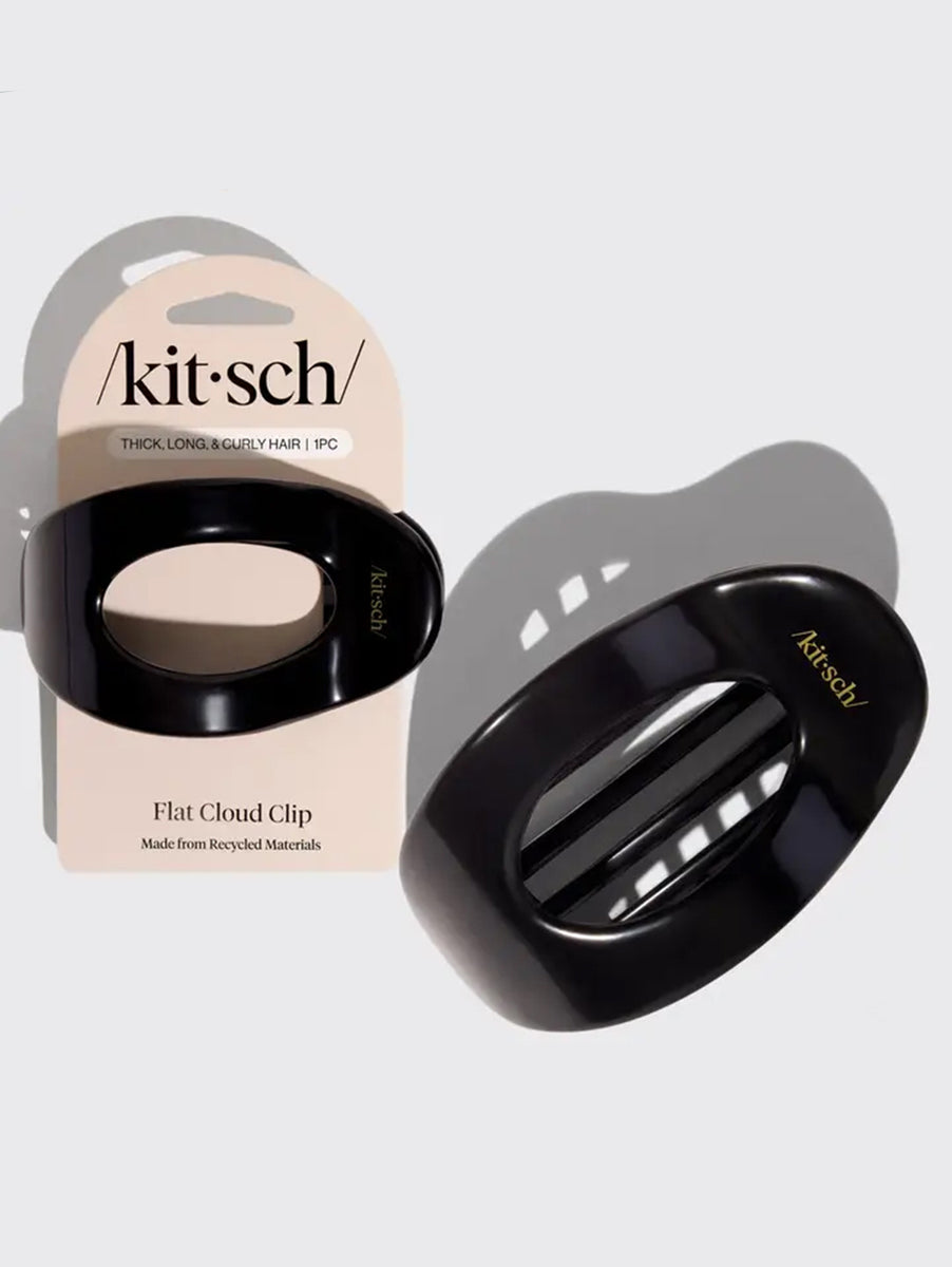 KITSCH | Small Flat Cloud Clip - Black | Over the Rainbow Canada
