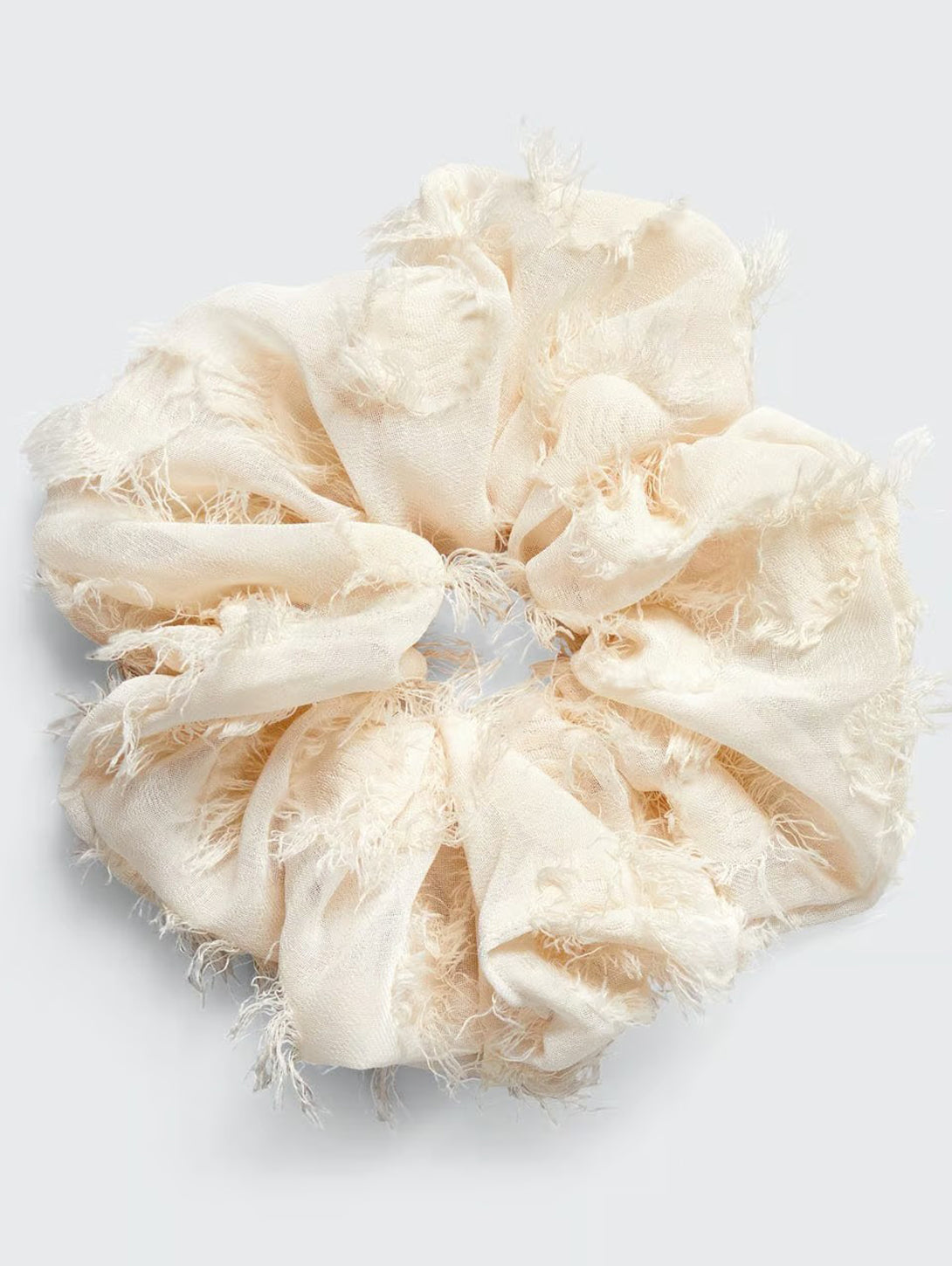 KITSCH | Brunch Scrunchie - Frayed Linen | Over the Rainbow Canada