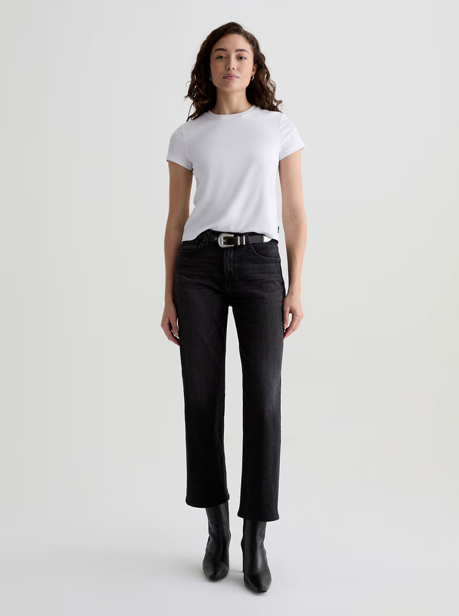 AG JEANS | Brinley Mid Rise Straight Jean - Nebula | Over the Rainbow ...