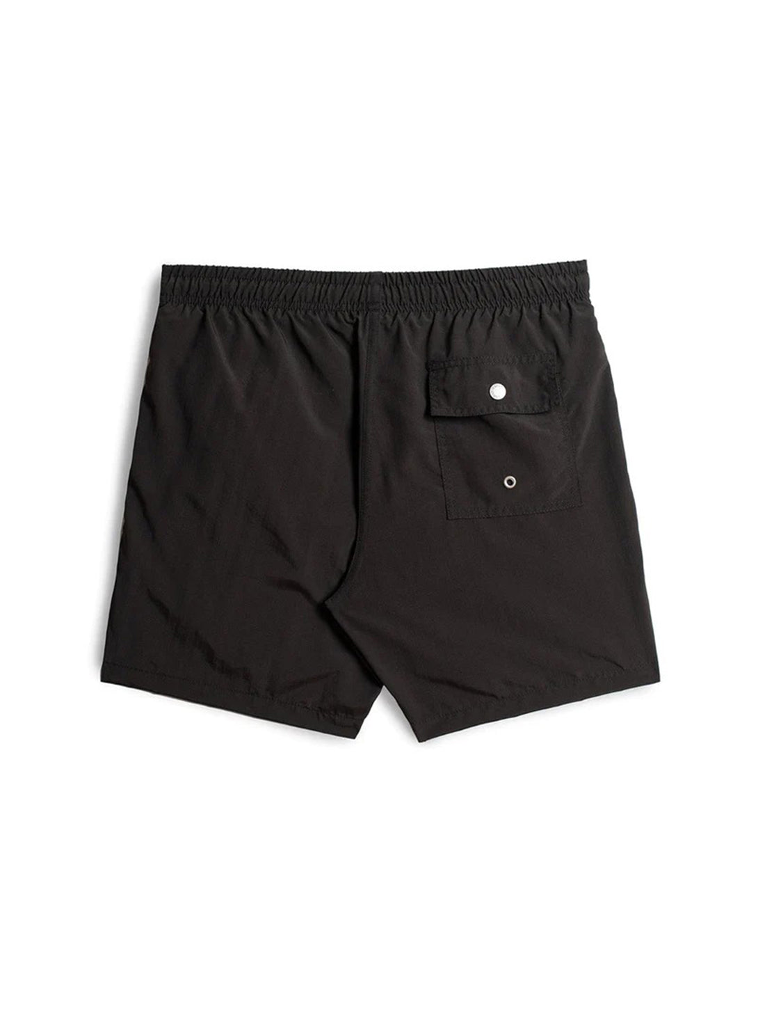 BATHER | Solid Black Swim Trunk - Black | Over The Rainbow Canada ...